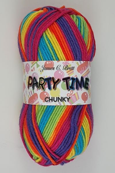 Cottontail Crafts - James C Brett Party Time DK Knitting Yarn