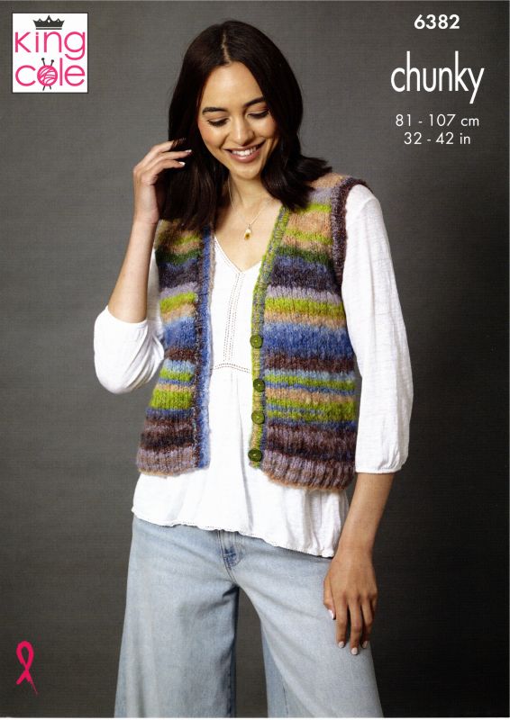 Cottontail Crafts - King Cole Knitting Pattern 6382