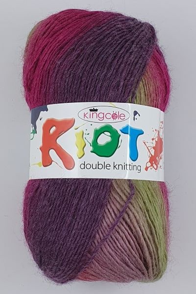 Cottontail Crafts - Riot DK Knitting Wool & Yarn by King Cole - Shade ...