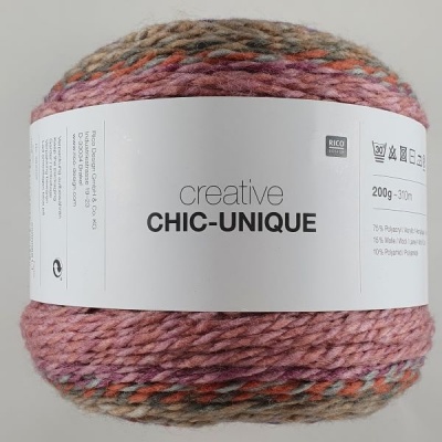 Cottontail Crafts - Rico Chic-Unique - 002 Fire