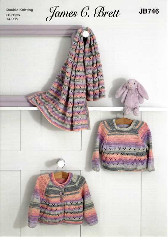 Cottontail Crafts - Knitting Pattern JB746 - Toddler's Cardigan ...