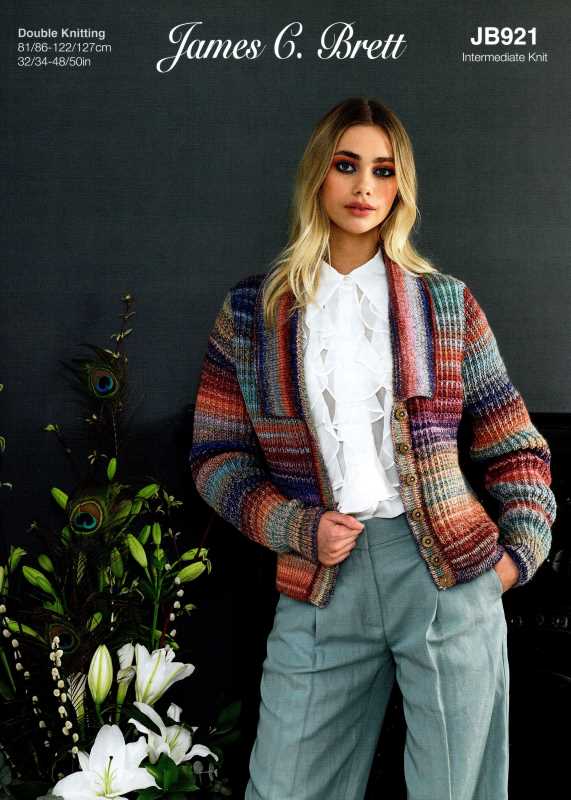 Cottontail Crafts - Knitting Pattern - James C Brett JB921 - Ladies ...