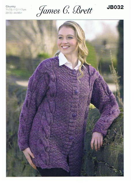 Cottontail Crafts - Knitting Pattern - James C Brett JB032 - Chunky ...