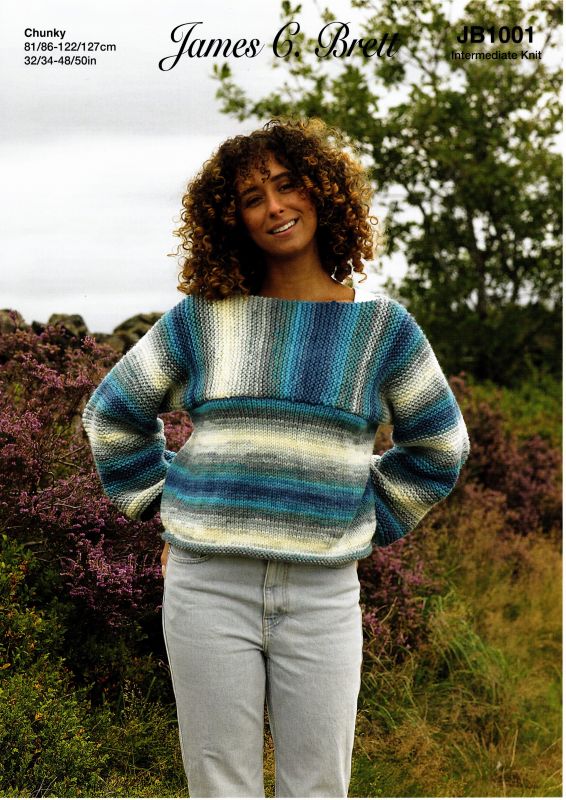 Cottontail Crafts - James C Brett Knitting Pattern JB1001