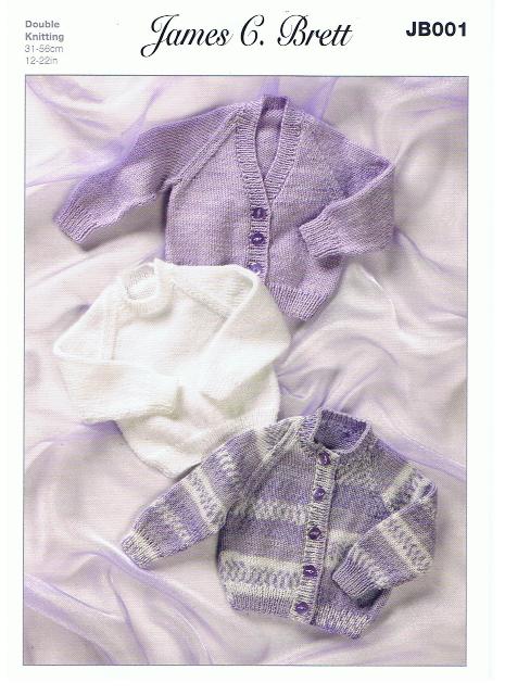 Cottontail Crafts - Knitting Pattern - James C Brett JB001 - DK ...