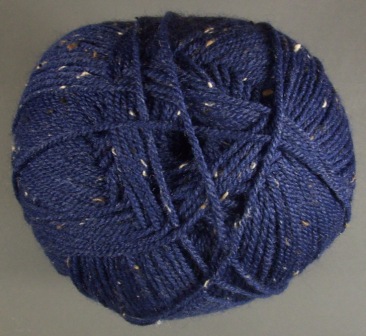Cottontail Crafts - James C Brett - Rustic Aran Tweed - 24 Navy Multi-Fleck