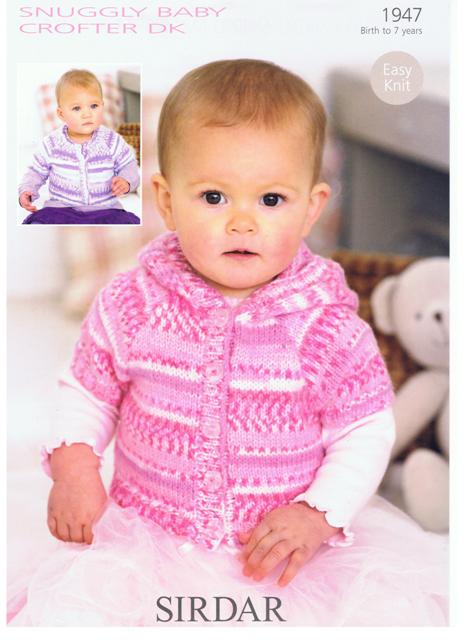 Cottontail Crafts - Knitting Pattern - Sirdar 1947 - DK