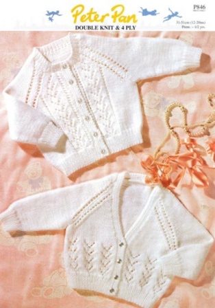 Cottontail Crafts - Knitting Pattern - Peter Pan P827 - Hooded Jacket ...